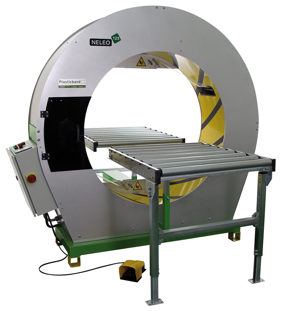 Banderoleuse horizontale Plasticband Neleo 125 | Presa