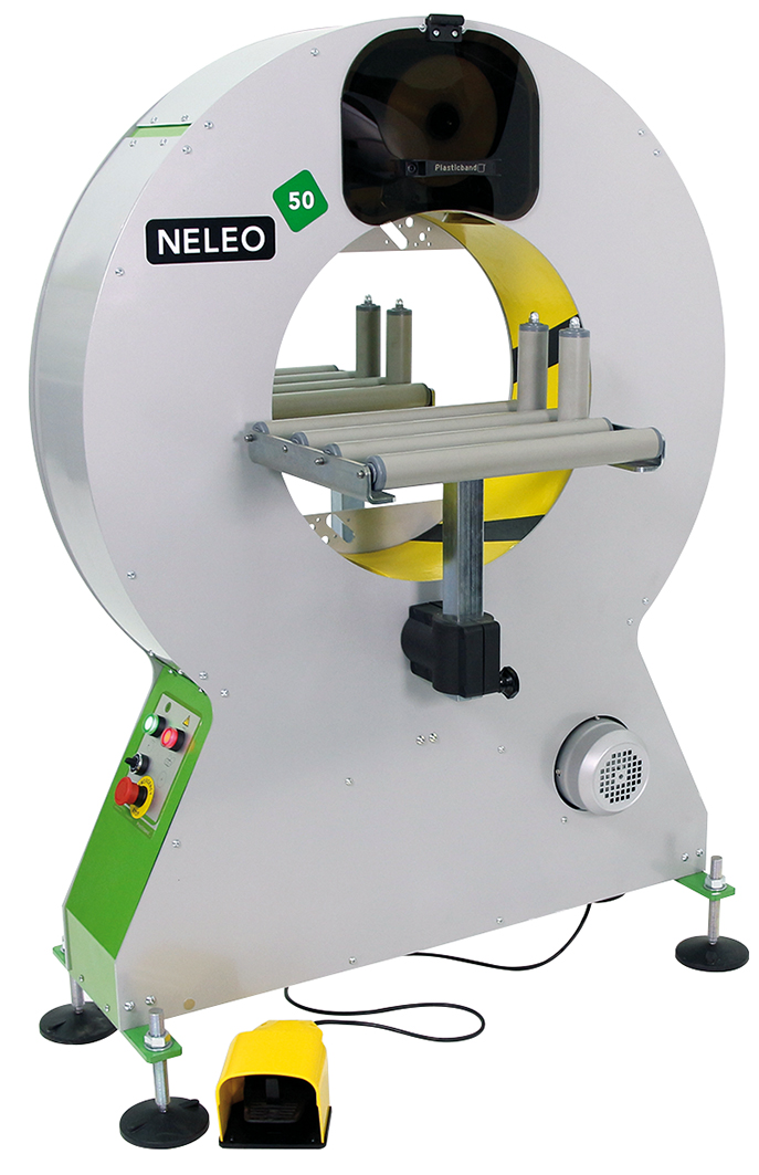 Banderoleuse horizontale Plasticband Neleo 50 | Presa