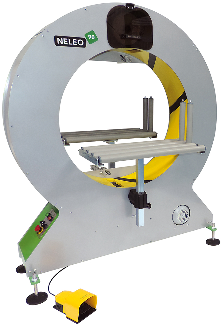 Banderoleuse horizontale Plasticband Neleo 90 - Presa